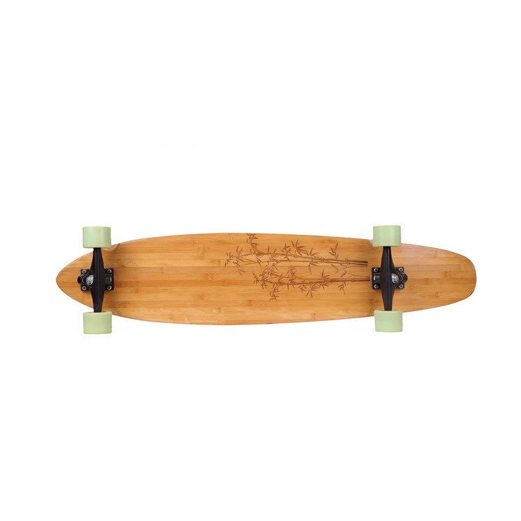 JIESEN Pro Longboard Skateboard Deck Skate Board Graphic Heat Transfer ...