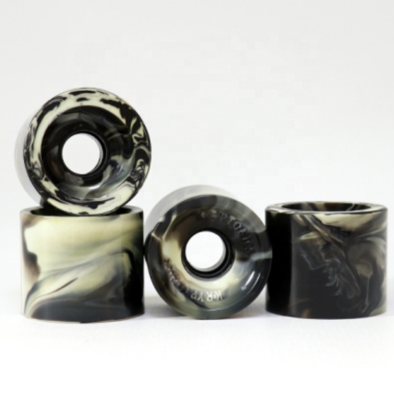 JIESEN OEM ODM 100A Polyurethane Skateboard Longboard Wheels 53 54 55mm ...
